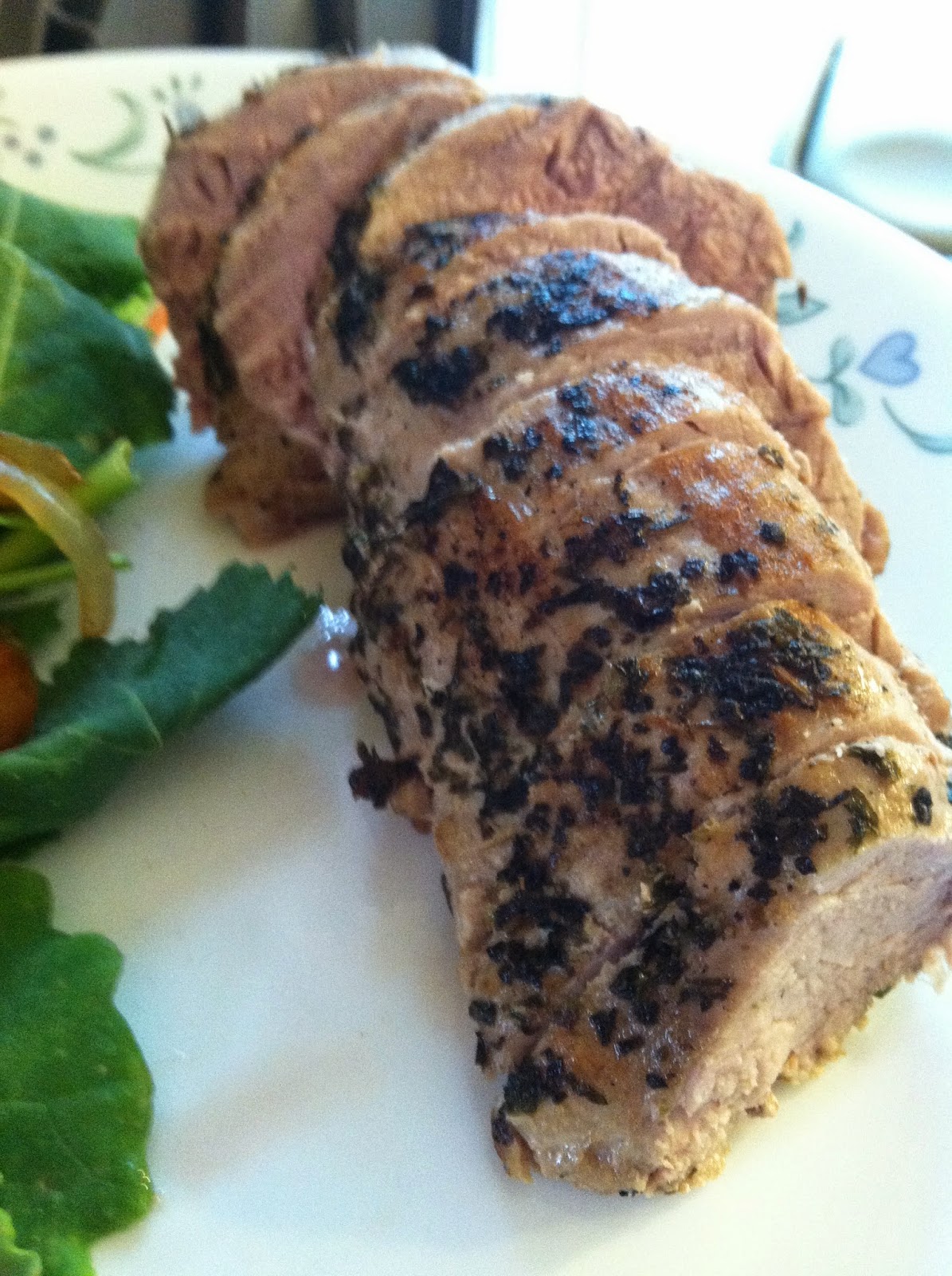 Life in my Kitchen...and beyond: #1,254: Balsamic Glazed Pork Tenderloin